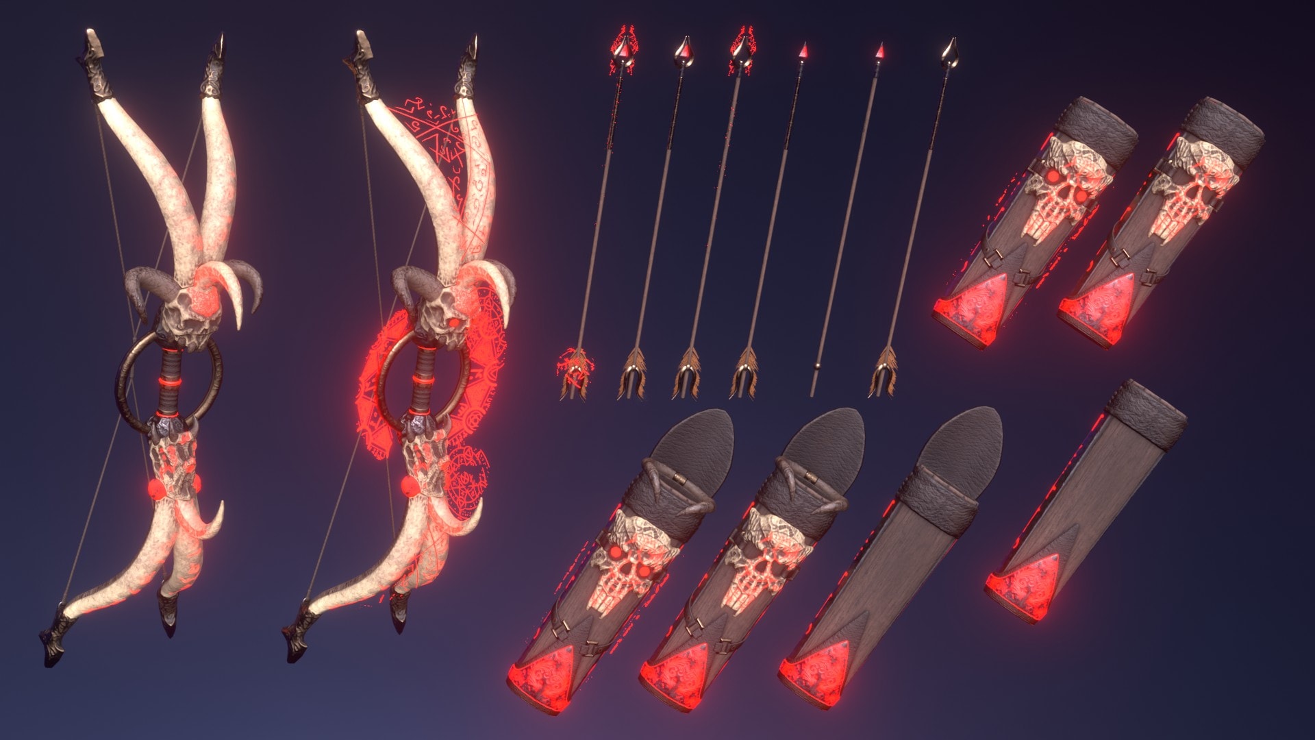 Demon weapon set in Weapons - UE Marketplace