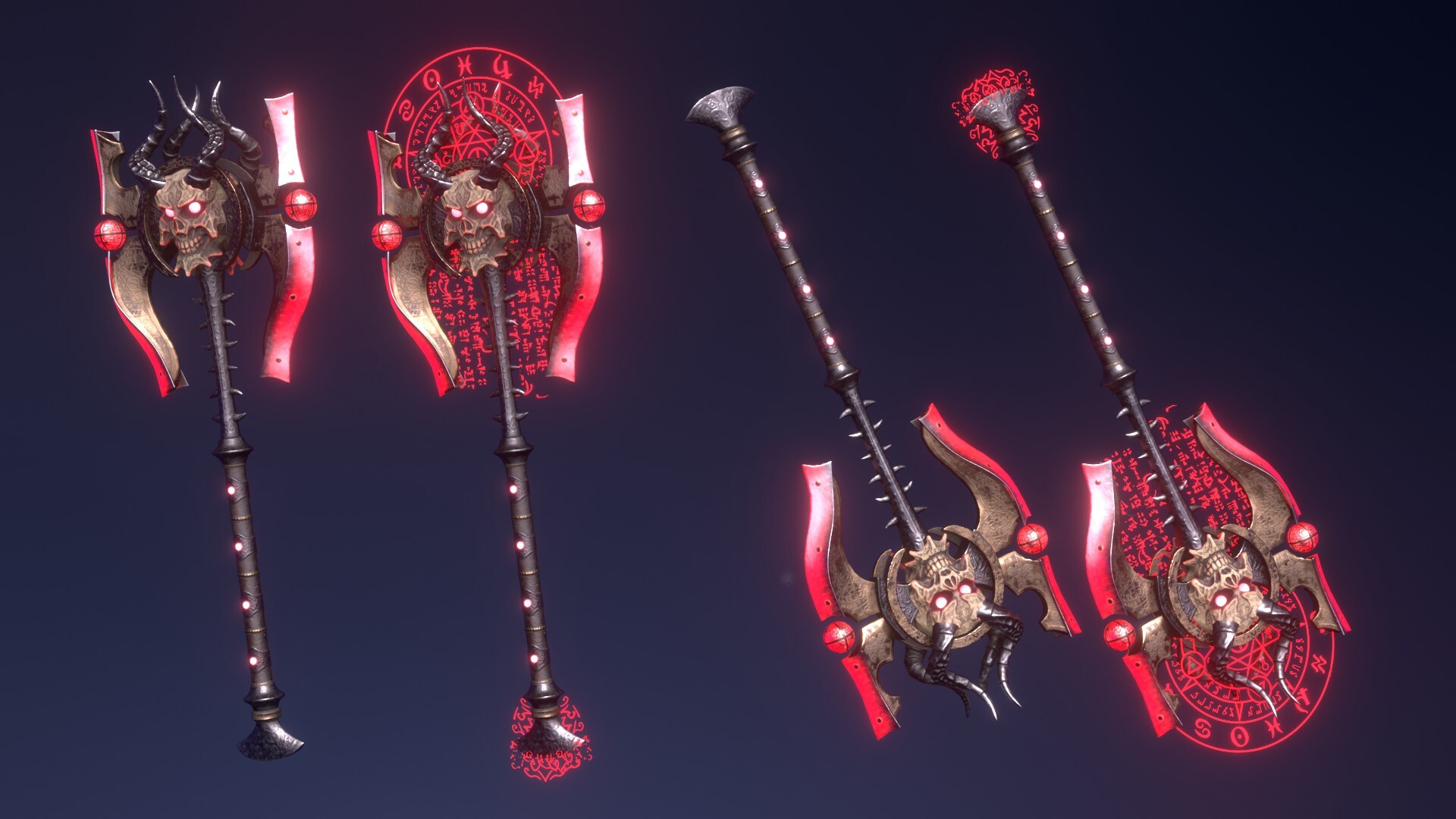 Demon weapon set in Weapons - UE Marketplace