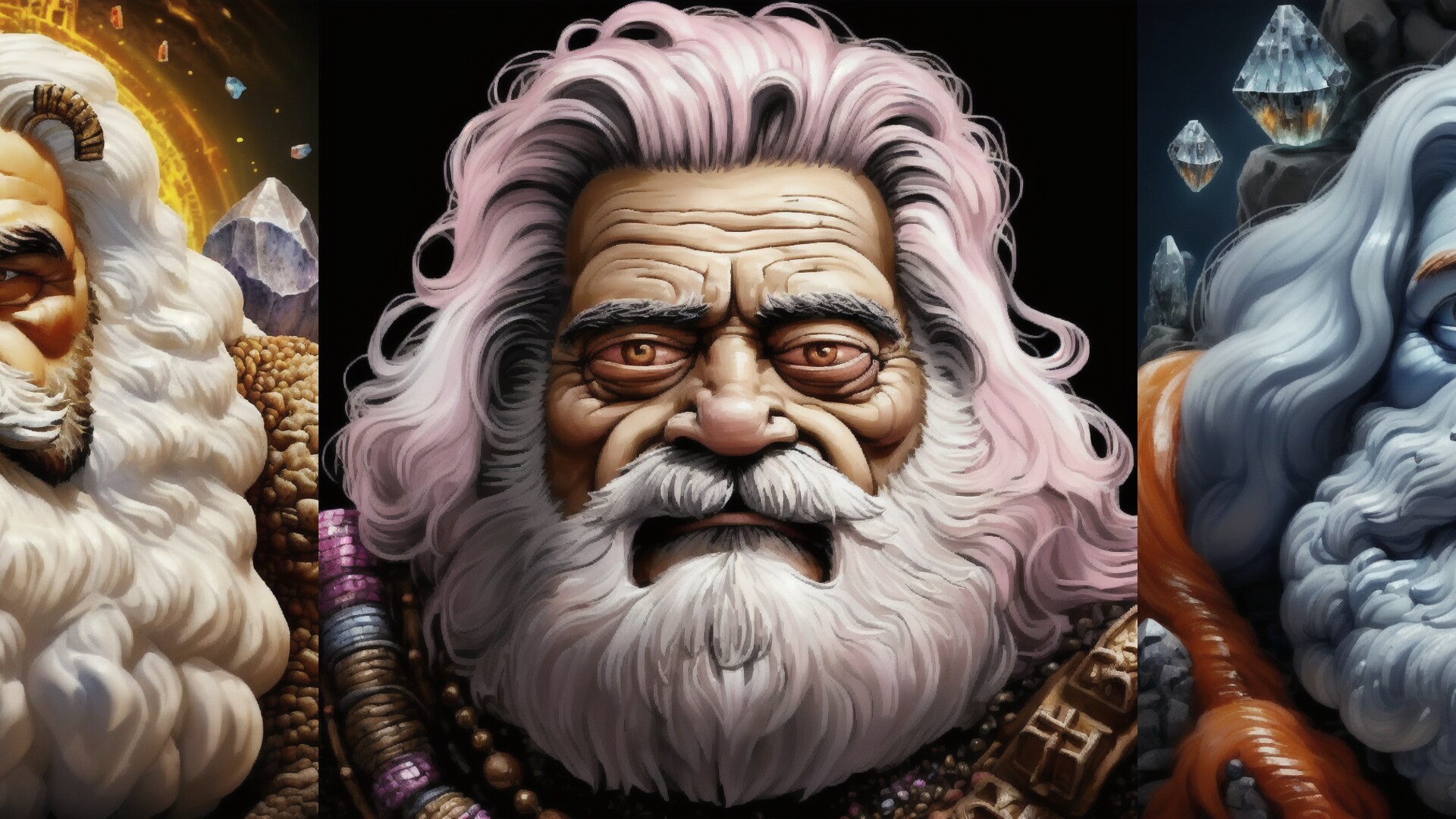 Portraits: Dwarf Gods 1 in 2D Assets - UE Marketplace