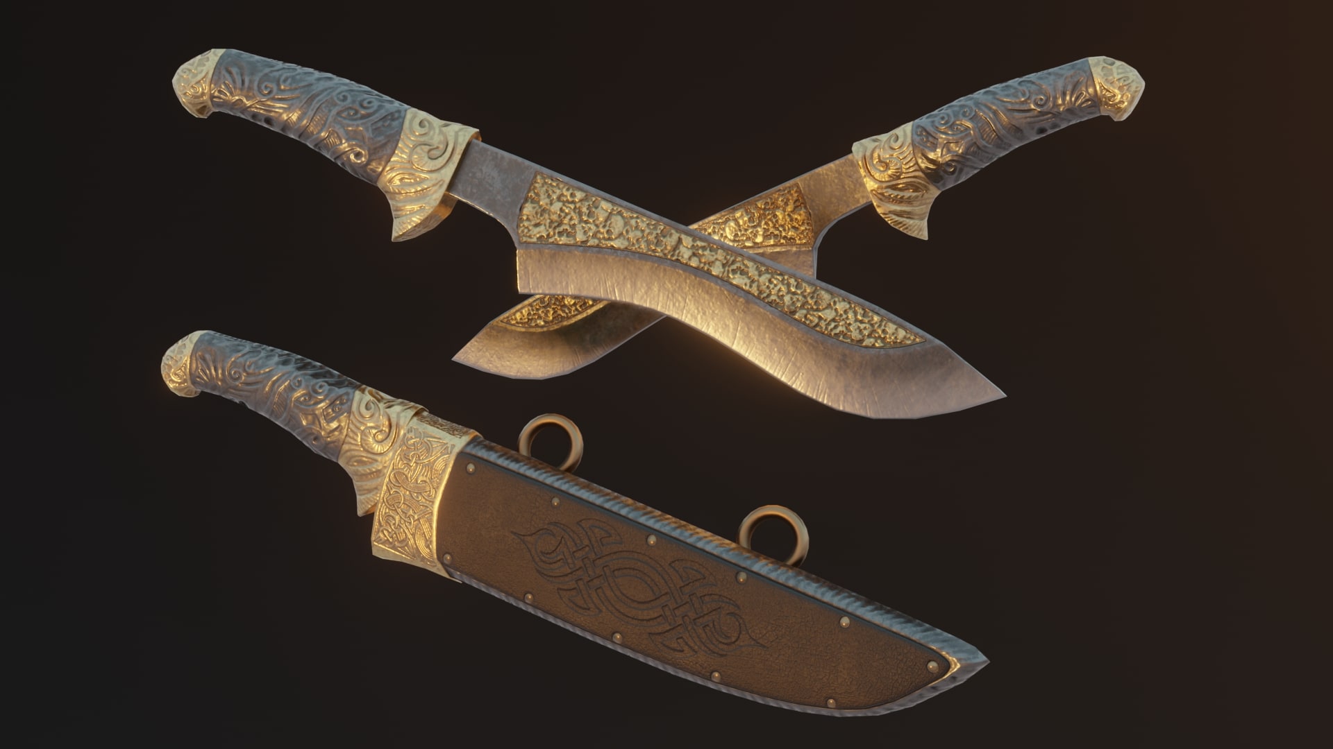 Modular dagger set part 1 in Weapons - UE Marketplace