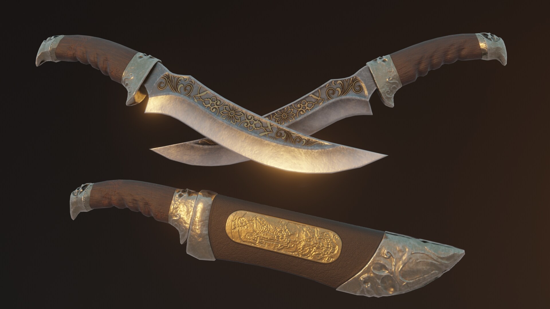 Modular dagger set part 1 in Weapons - UE Marketplace