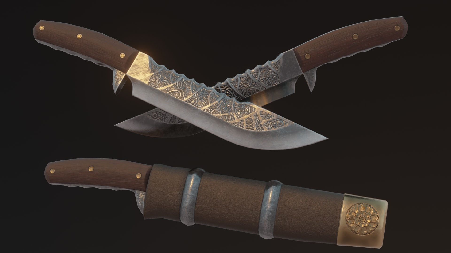 Modular dagger set part 1 in Weapons - UE Marketplace