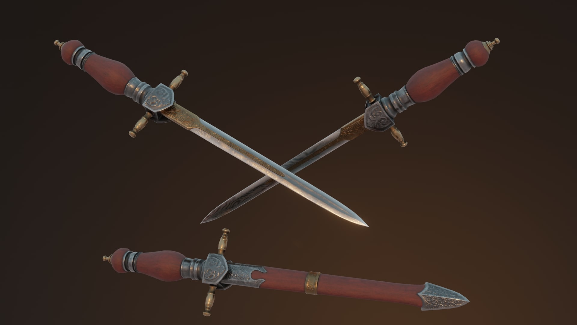 Modular dagger set part 2 in Weapons - UE Marketplace