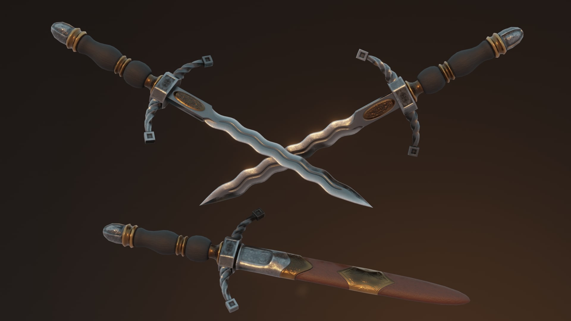 Modular Dagger Pack in Weapons - UE Marketplace