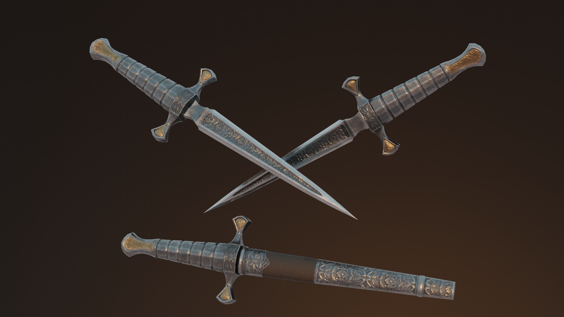 Modular Dagger Pack in Weapons - UE Marketplace
