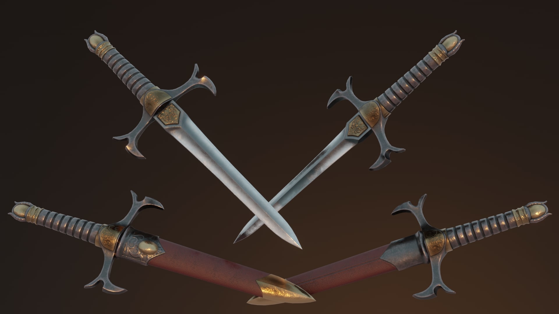 Modular Dagger Pack in Weapons - UE Marketplace