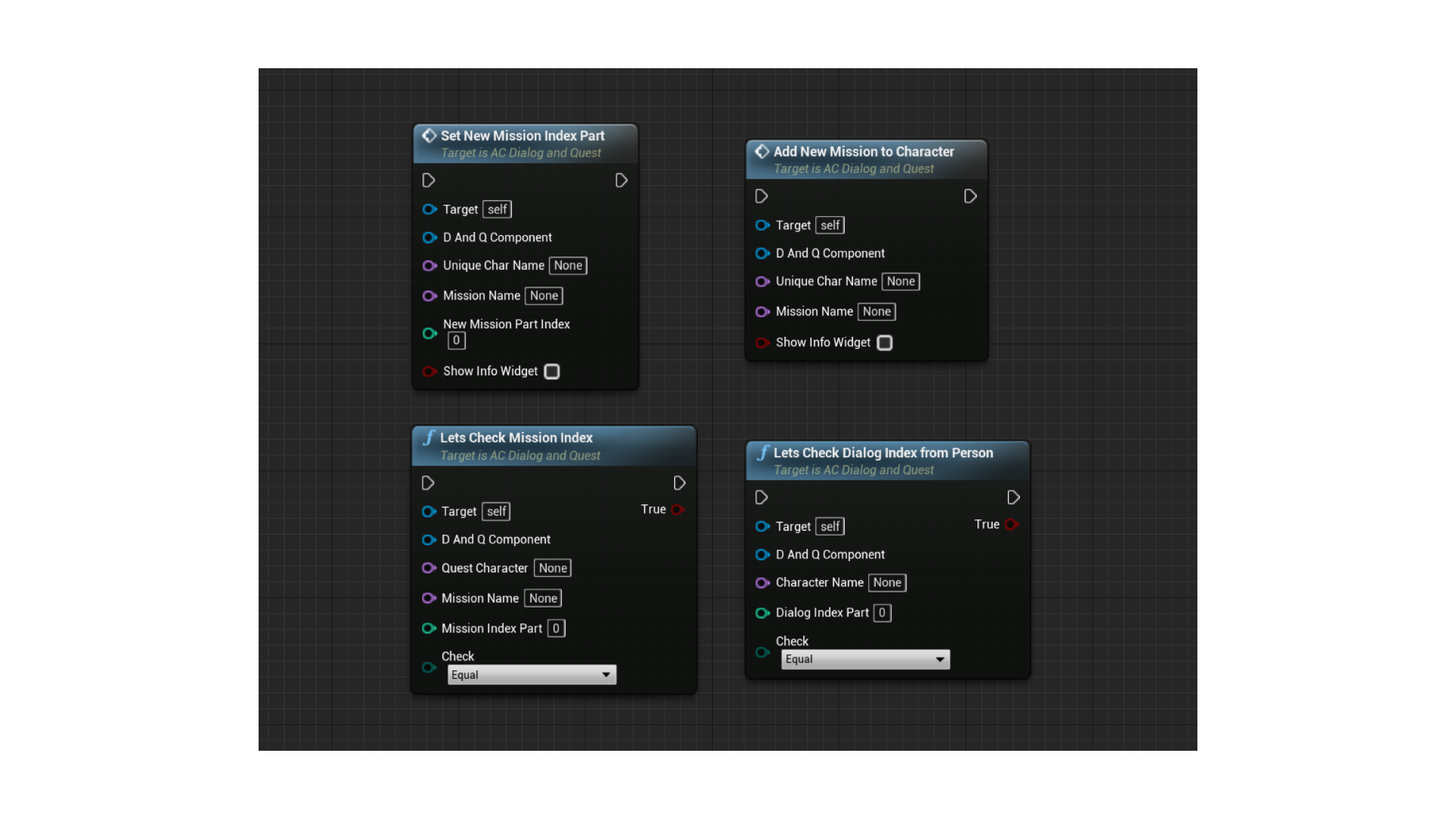 Lets Dialog And Quest in Blueprints - UE Marketplace