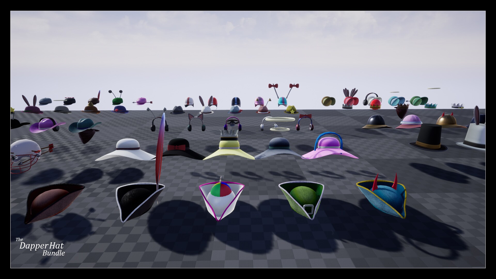 The Dapper Hat Bundle in Props - UE Marketplace