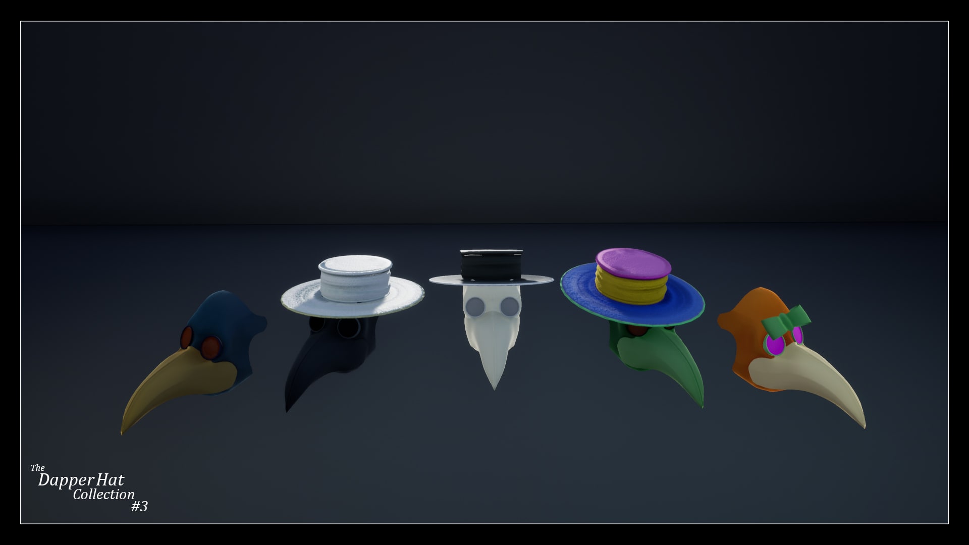 Dapper Hat Collection #3 in Props - UE Marketplace