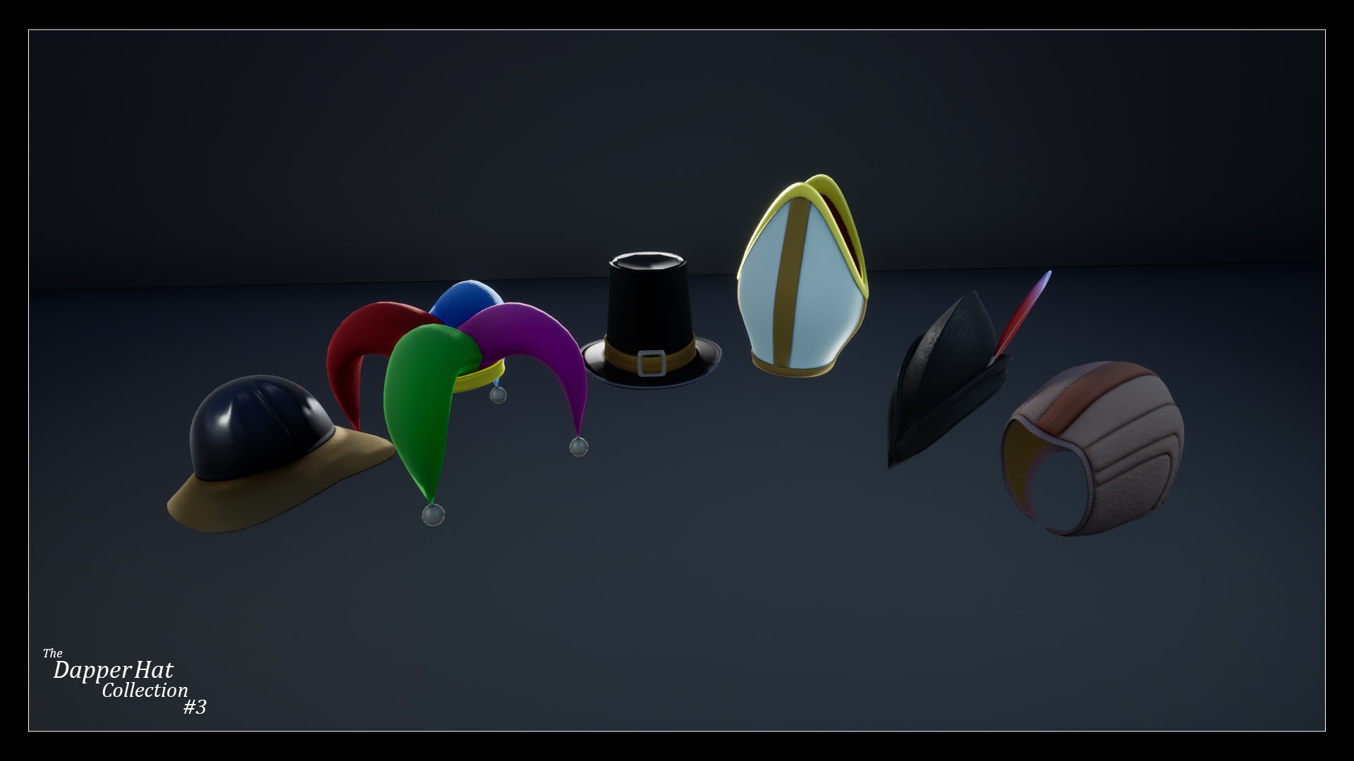 Dapper Hat Collection #3 in Props - UE Marketplace