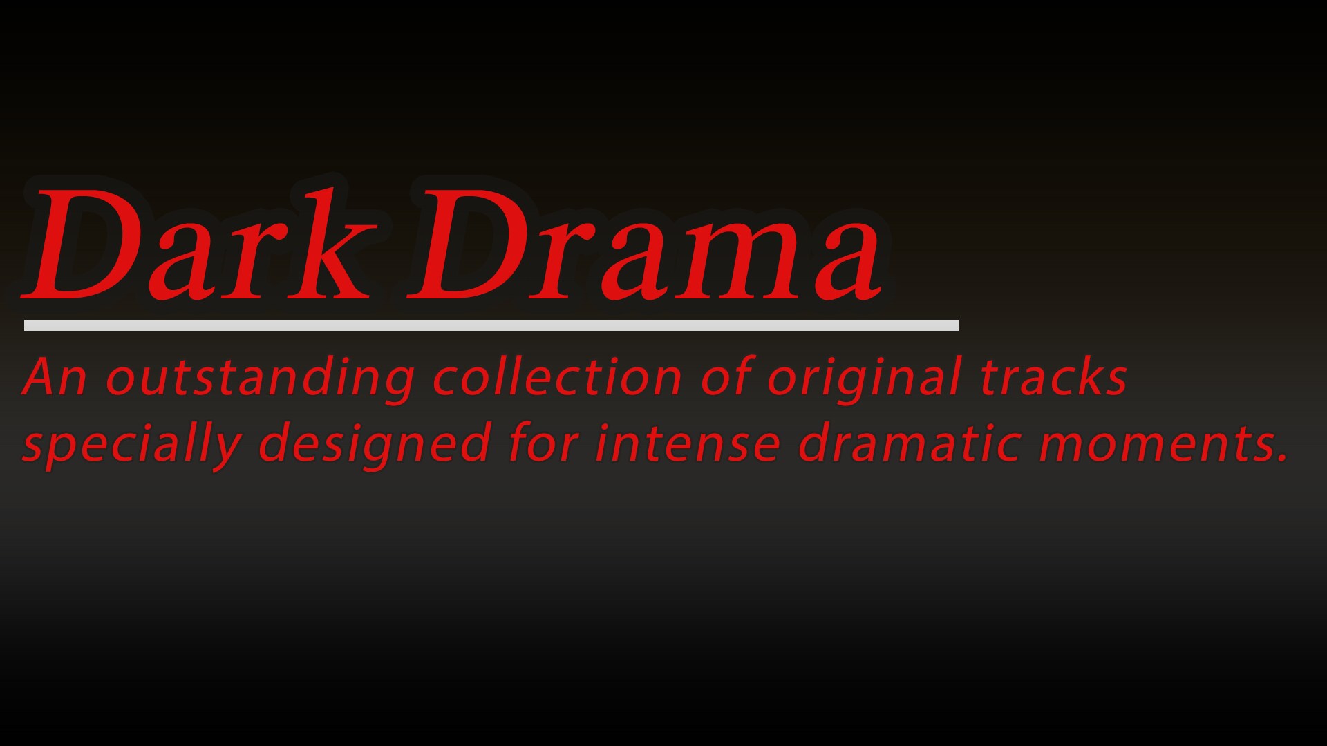 在音乐创建的Dark Drama Music - 虚幻引擎商城