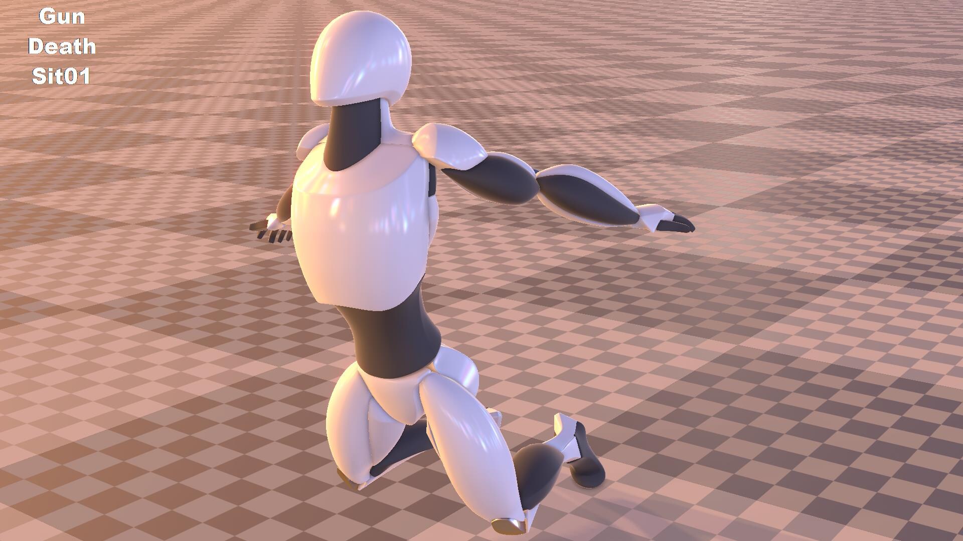 Gun & Fall Death in Animations - UE Marketplace