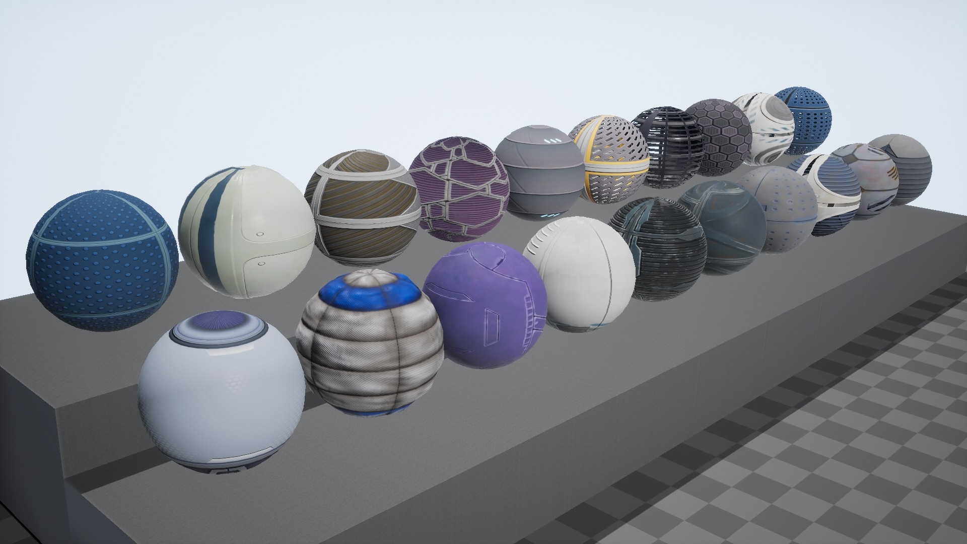 Sci-Fi Materials Pack in Materials - UE Marketplace