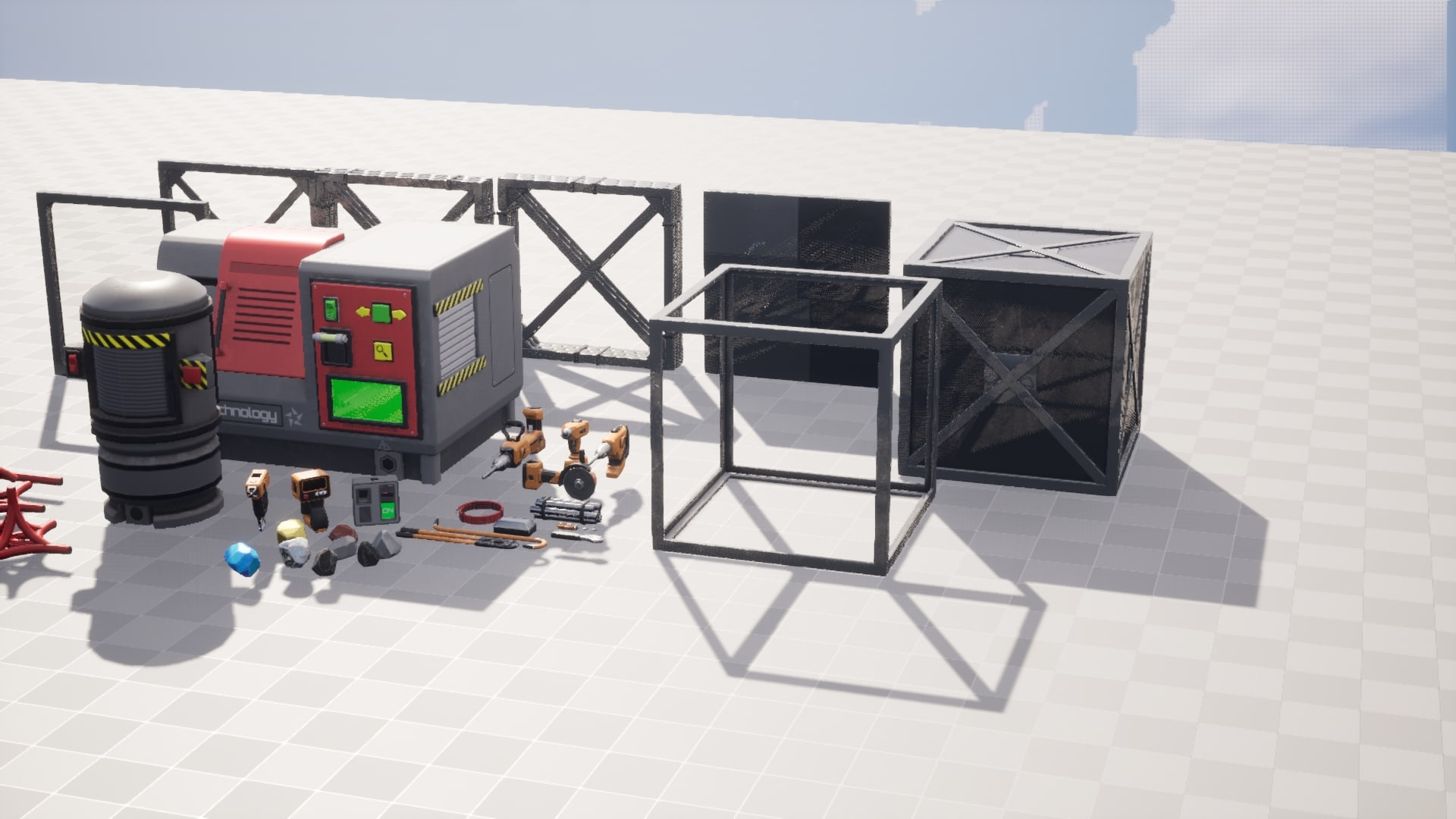 Pack tools in Props - UE Marketplace