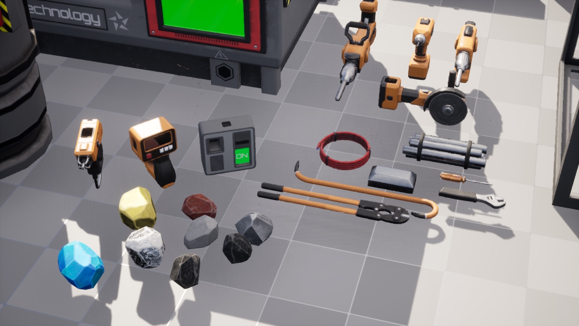 Pack tools in Props - UE Marketplace