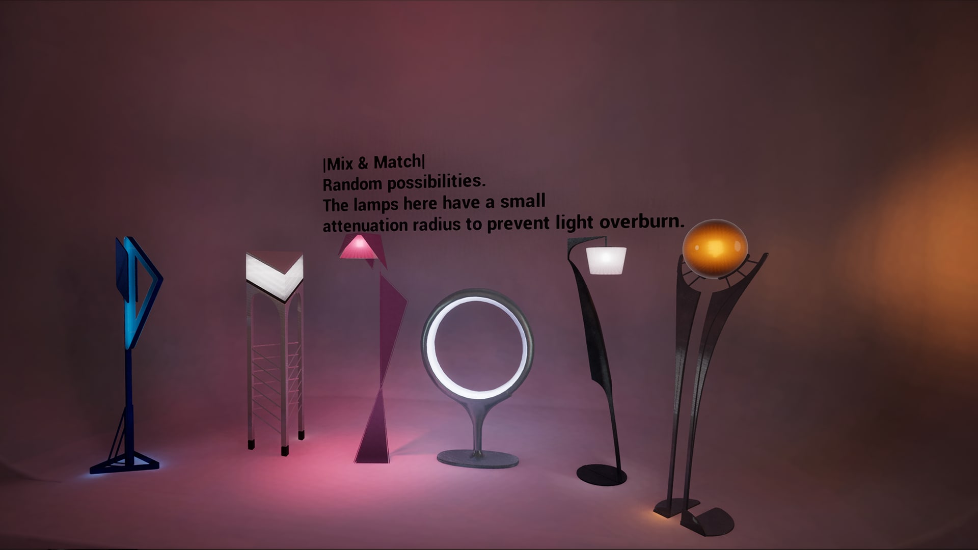 Designer Lamps Vol 1 in Architectural Visualization - UE Marketplace