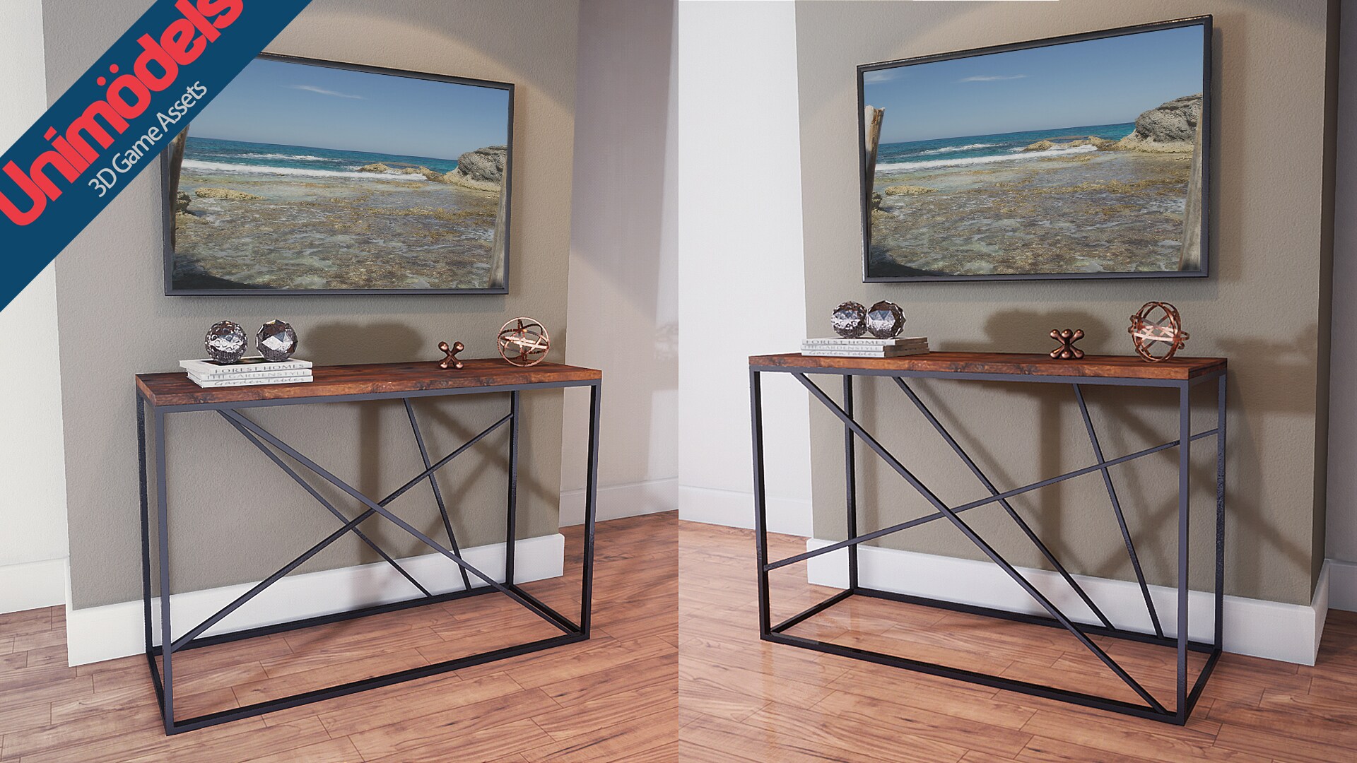 Desks and Decoration Vol. 1 by Unimodels in Architectural Visualization ...