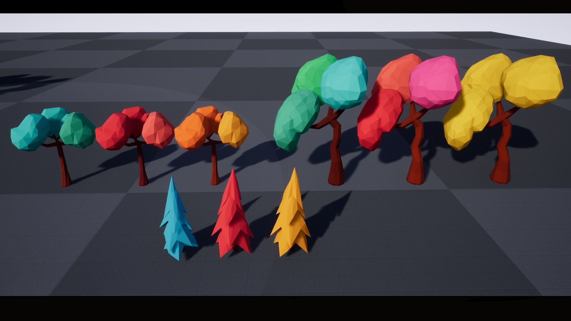 (Low poly) Fantastic Forest in Props - UE Marketplace