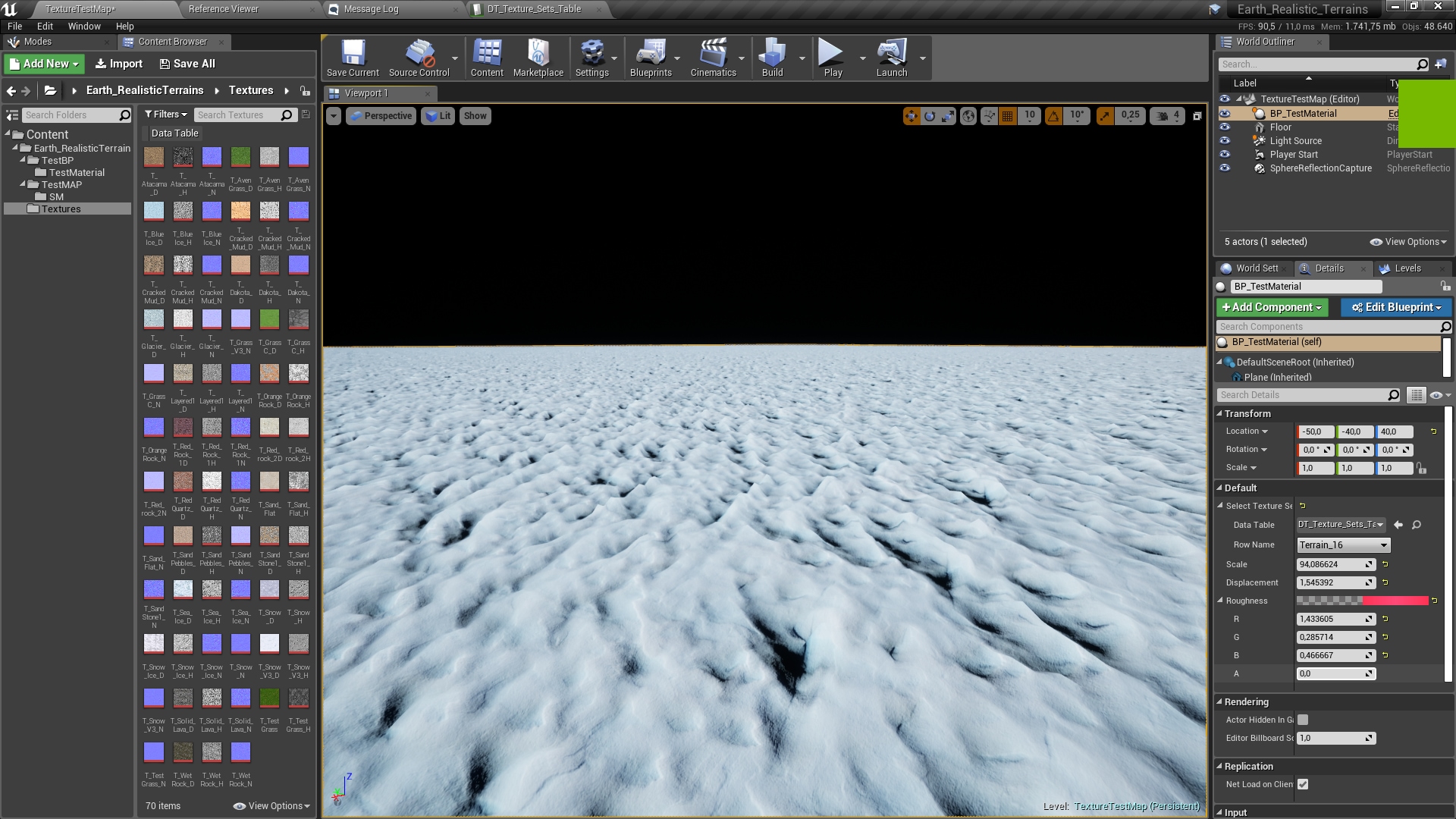 Earth Realistic Terrain Textures 4k PBR in Textures - UE Marketplace