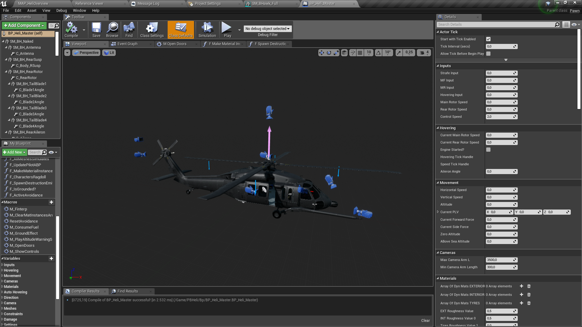 LEAKED GAME ASSETS - Physics Based Helicopter