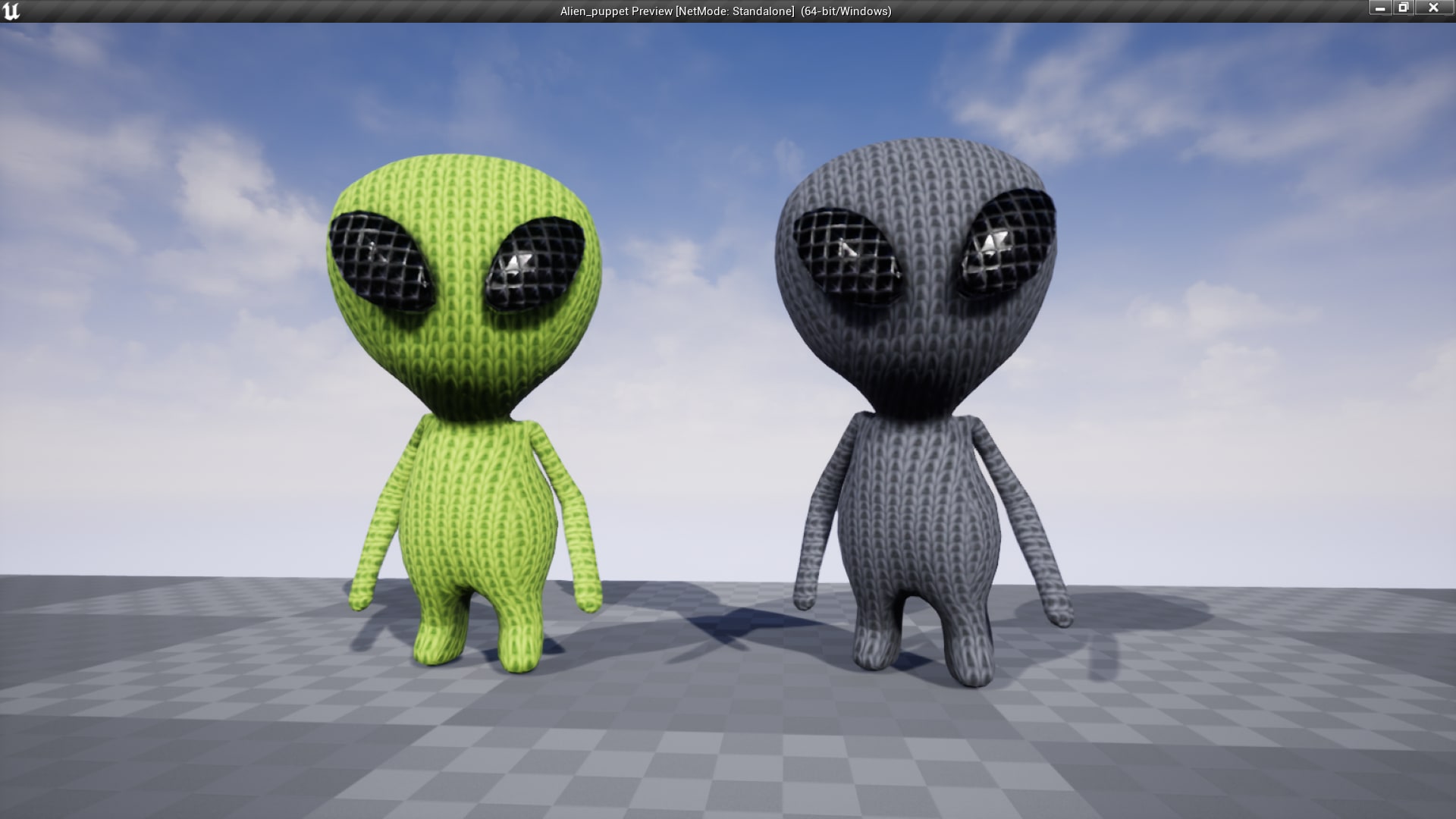 Alien puppet in Characters - UE Marketplace