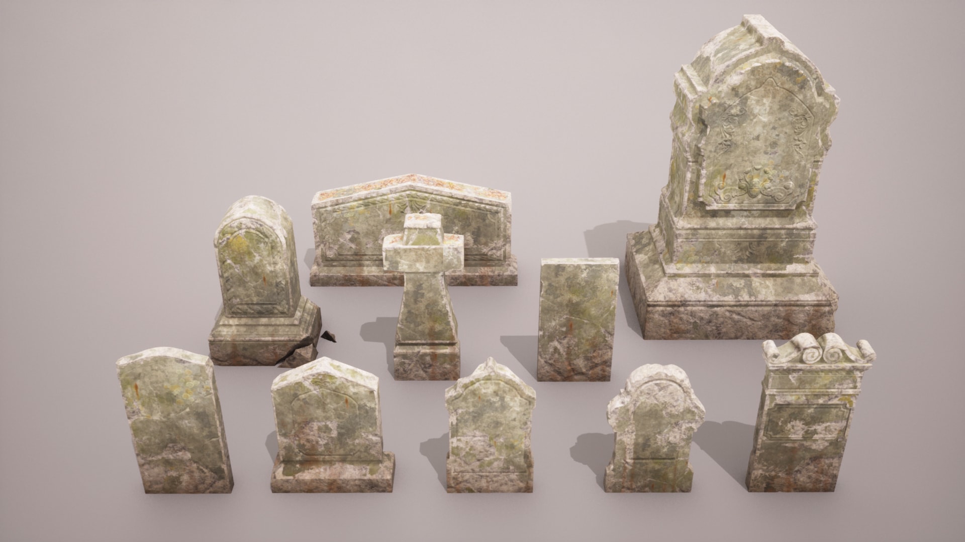 Cemetery Kit in Props - UE Marketplace