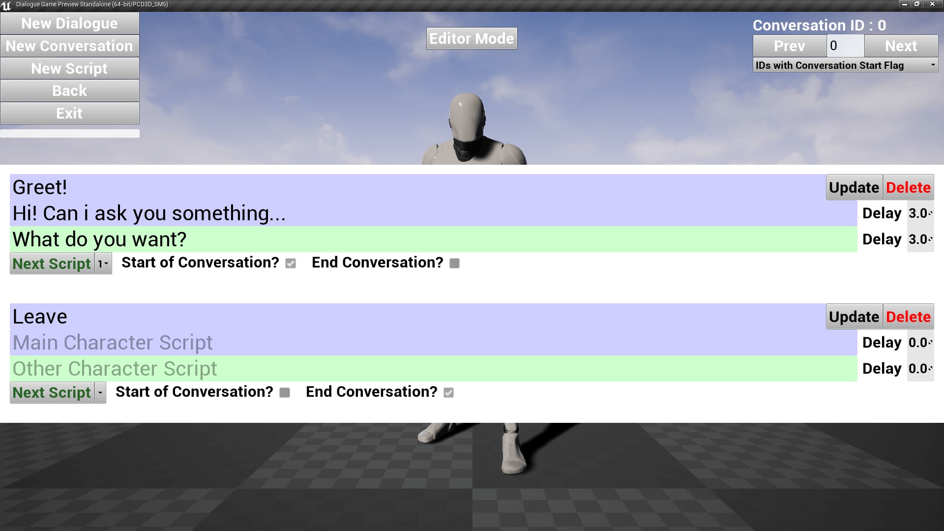 Dialogue in Blueprints - UE Marketplace