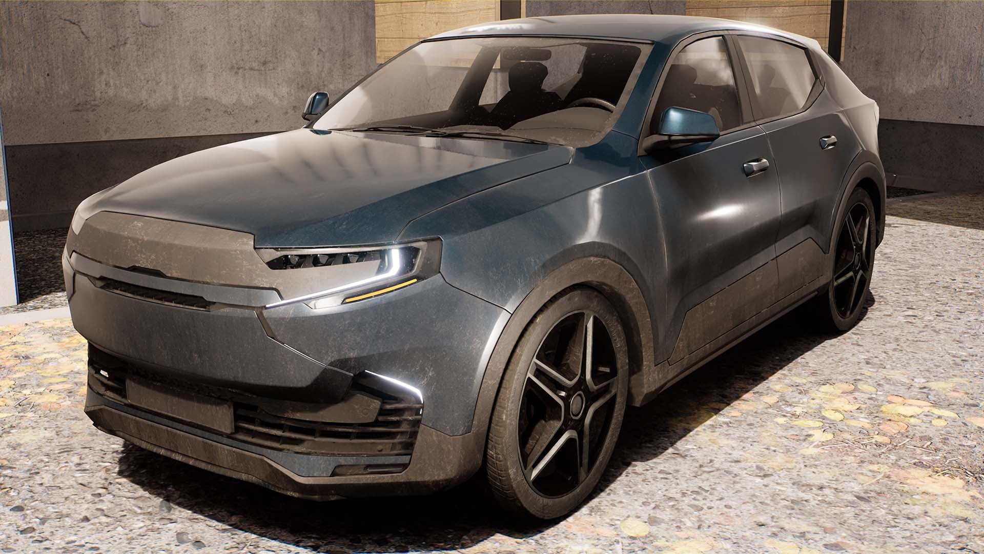 Car Asset Hybrid SUV in Architectural Visualization - UE Marketplace