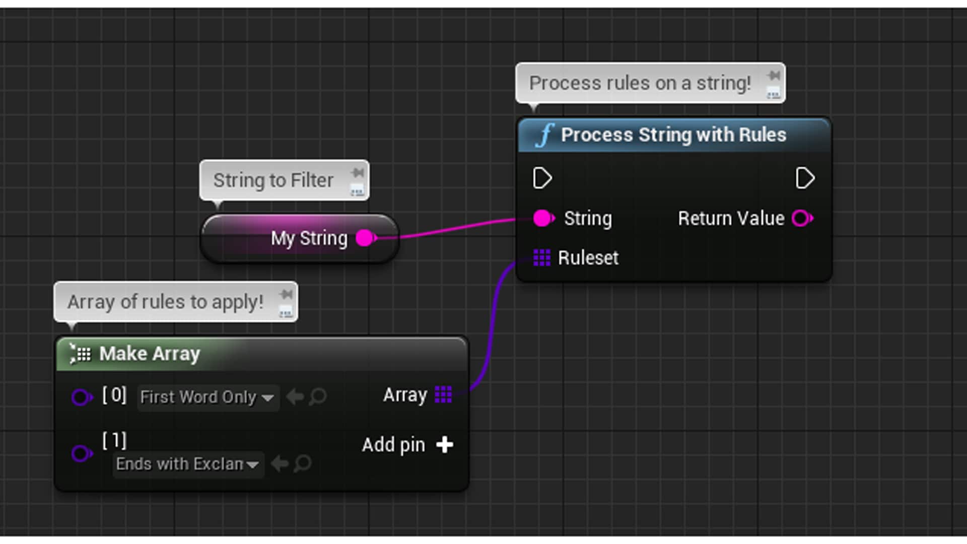 Rule based String Manipulation in Code Plugins - UE Marketplace
