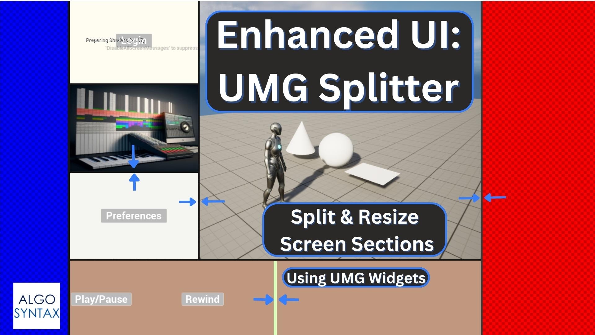 Enhanced UI : UMG Splitter in Code Plugins - UE Marketplace