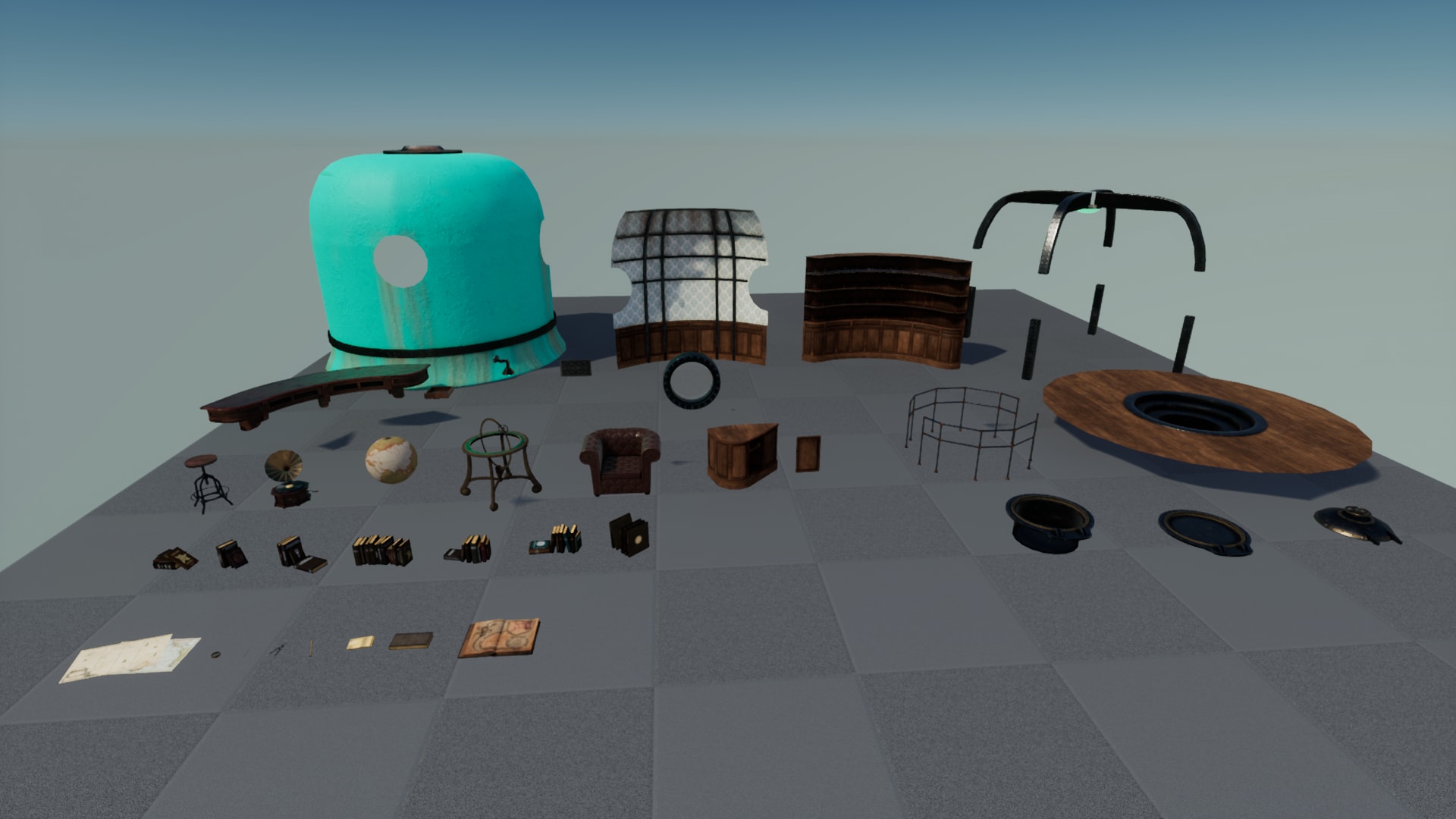 Victorian Diving Bell in Props - UE Marketplace