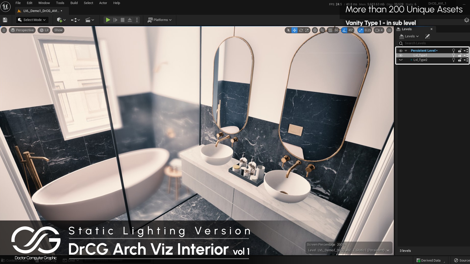 DrCG Arch Viz Interior vol 1 Realistic (Static Lighting Version) in Architectural Visualization ...