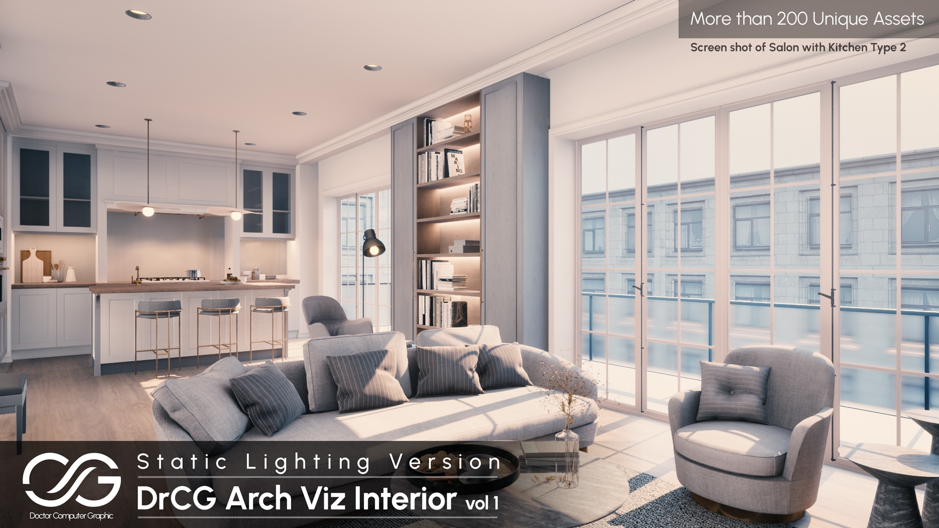 DrCG Arch Viz Interior vol 1 Realistic (Static Lighting Version) in ...