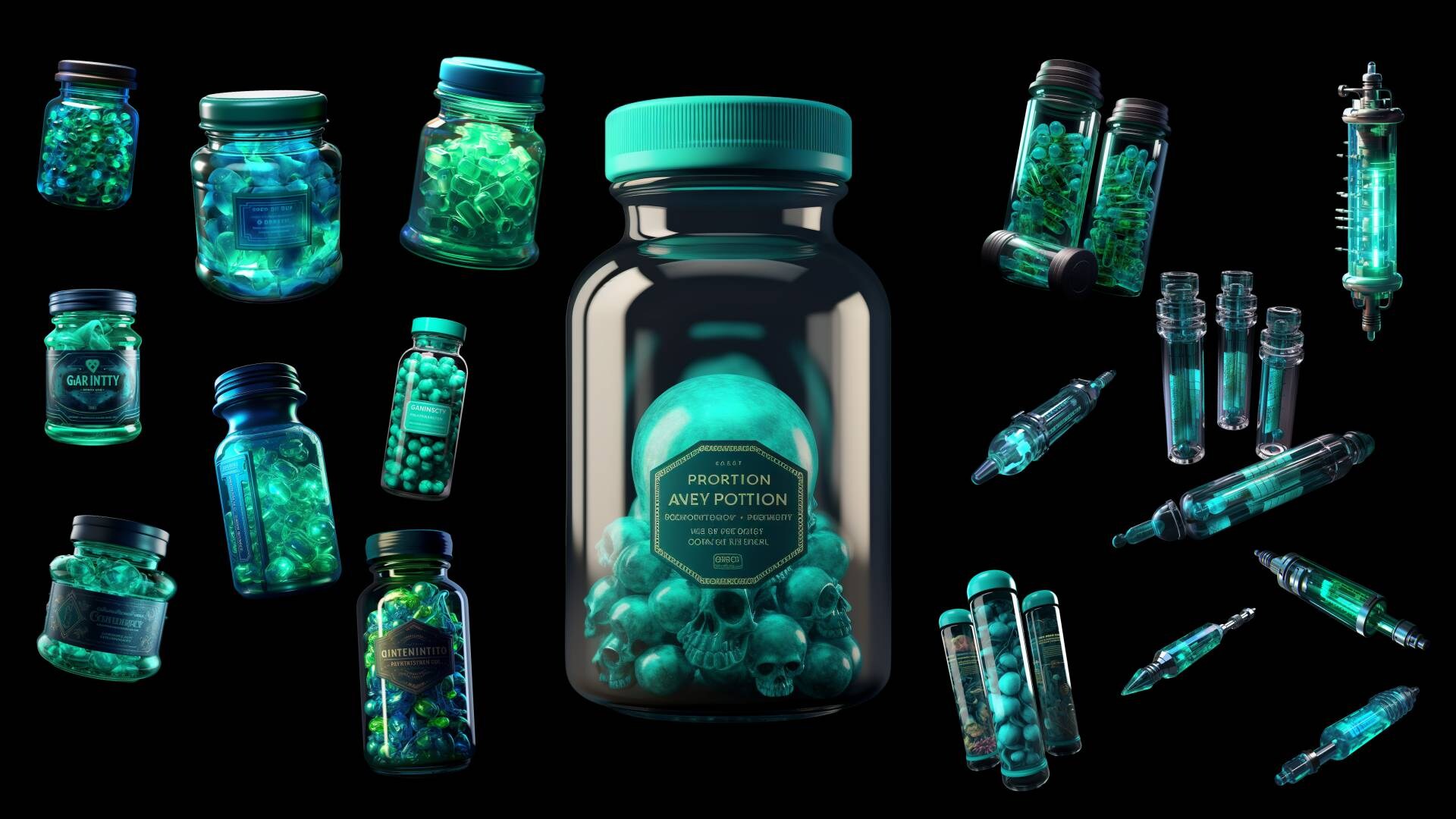 Nhc Sci Fi Drug Icons Pack 1 In 2d Assets Ue Marketplace