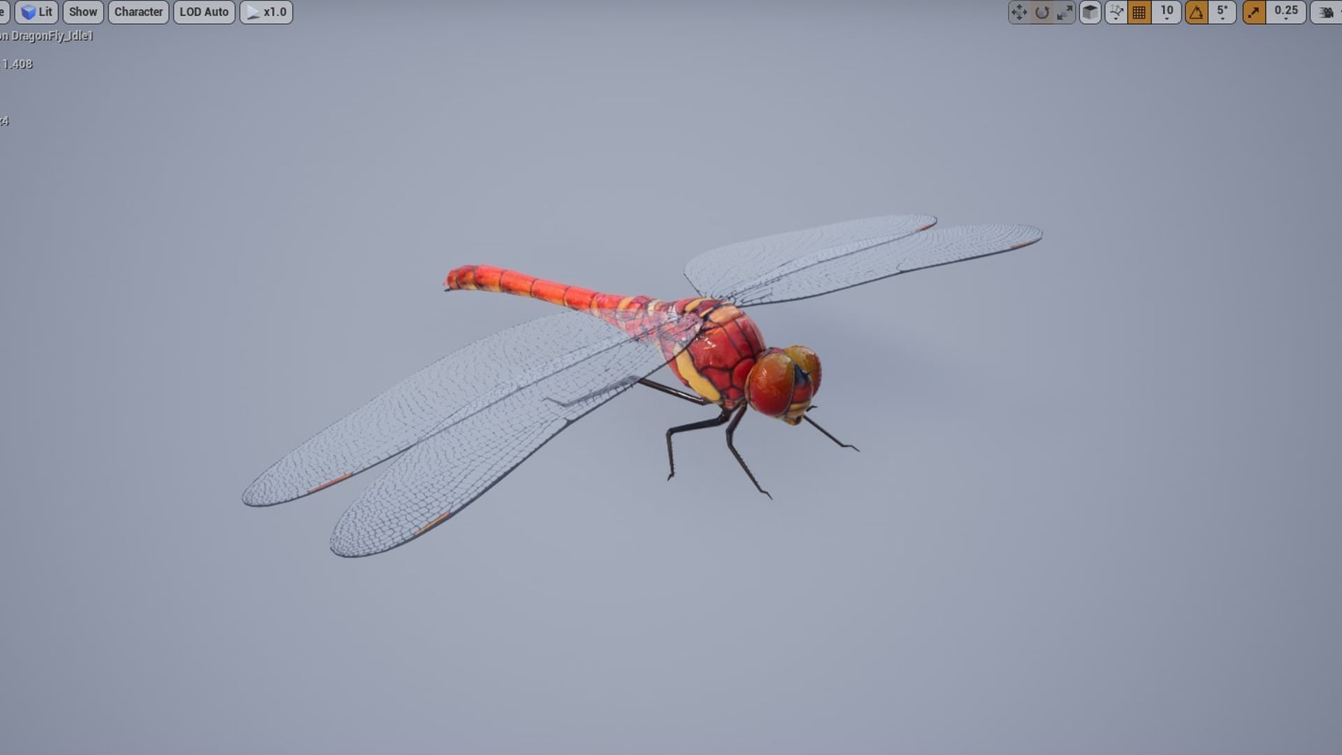 Medhue DragonFly in Characters - UE Marketplace
