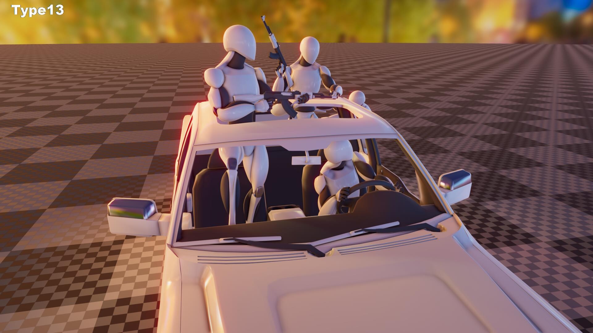 Drive Shooting in Animations - UE Marketplace