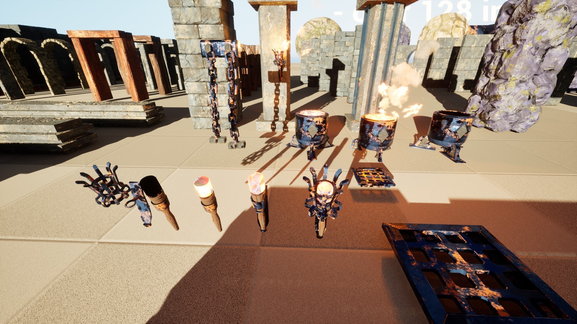 Stylized Modular Dungeon Kit in Environments - UE Marketplace