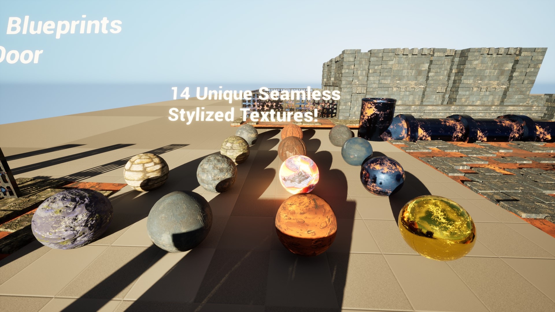 Stylized Modular Dungeon Kit in Environments - UE Marketplace
