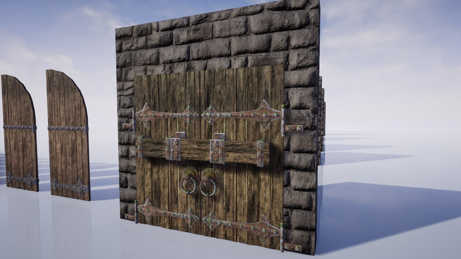 Dungeon Doors Asset Cloud