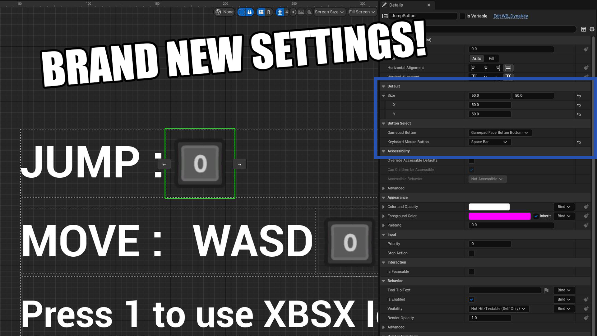 LEAKED GAME ASSETS - Dynamic Input Switching