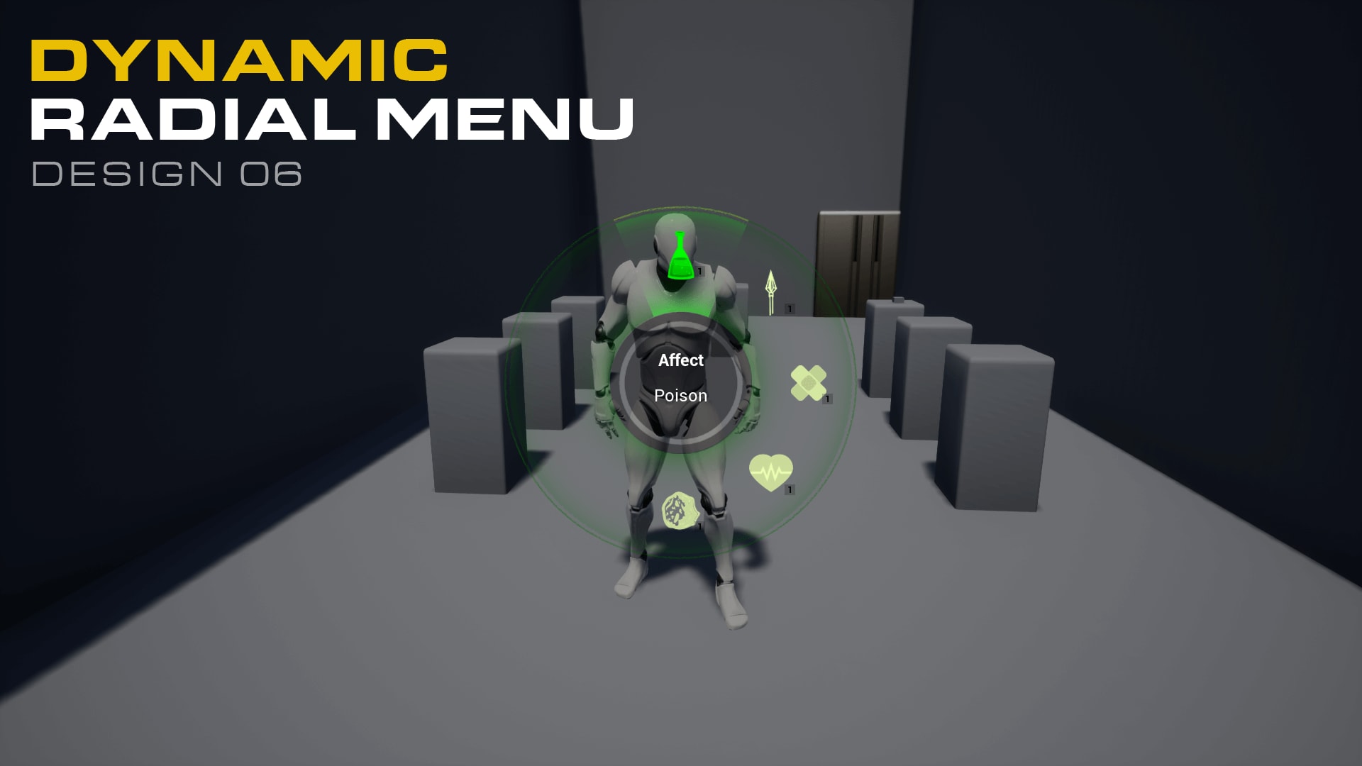 Dynamic Radial Menu in Blueprints - UE Marketplace