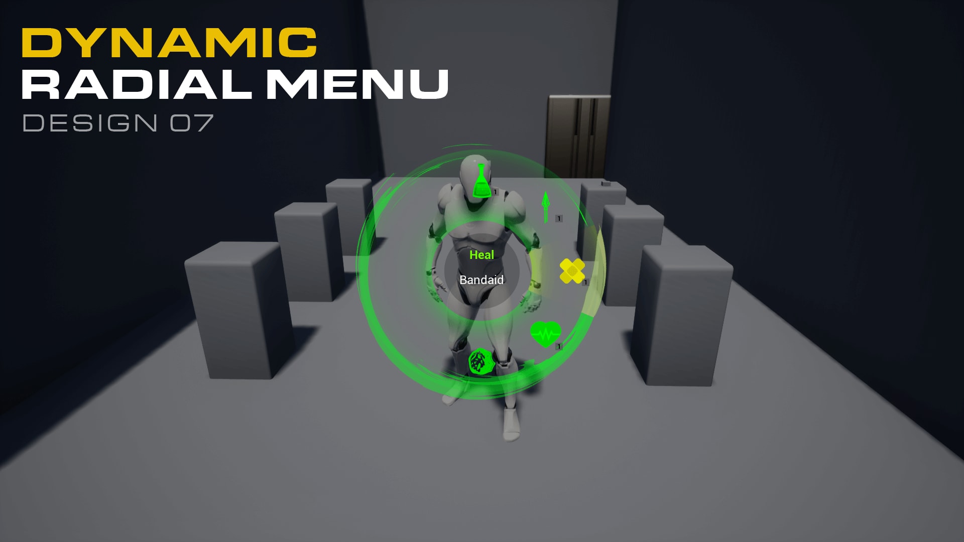 Dynamic Radial Menu in Blueprints - UE Marketplace