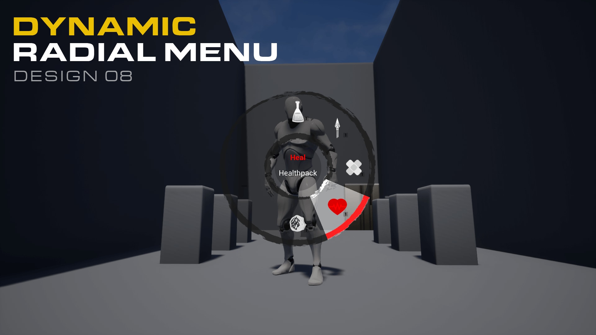 Dynamic Radial Menu in Blueprints - UE Marketplace