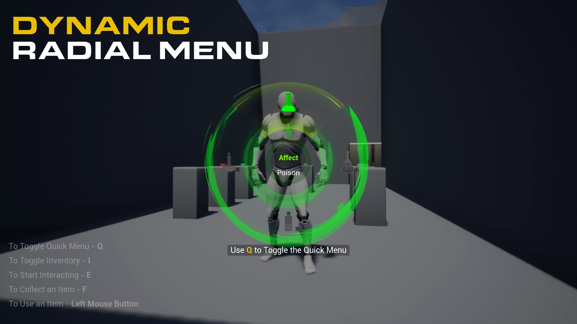 Dynamic Radial Menu in Blueprints - UE Marketplace