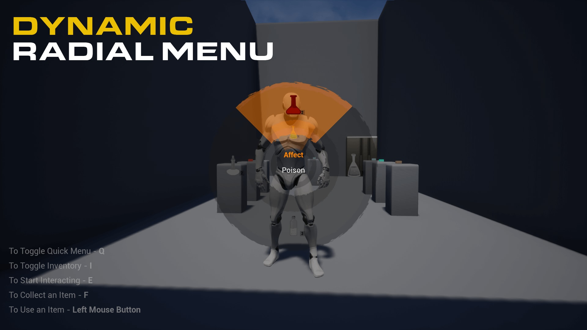 Dynamic Radial Menu in Blueprints - UE Marketplace