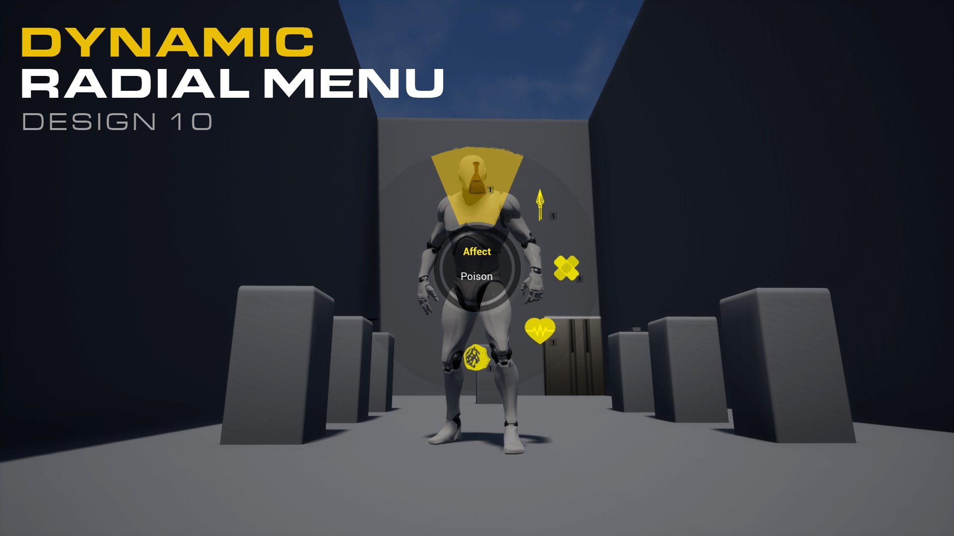 Dynamic Radial Menu in Blueprints - UE Marketplace