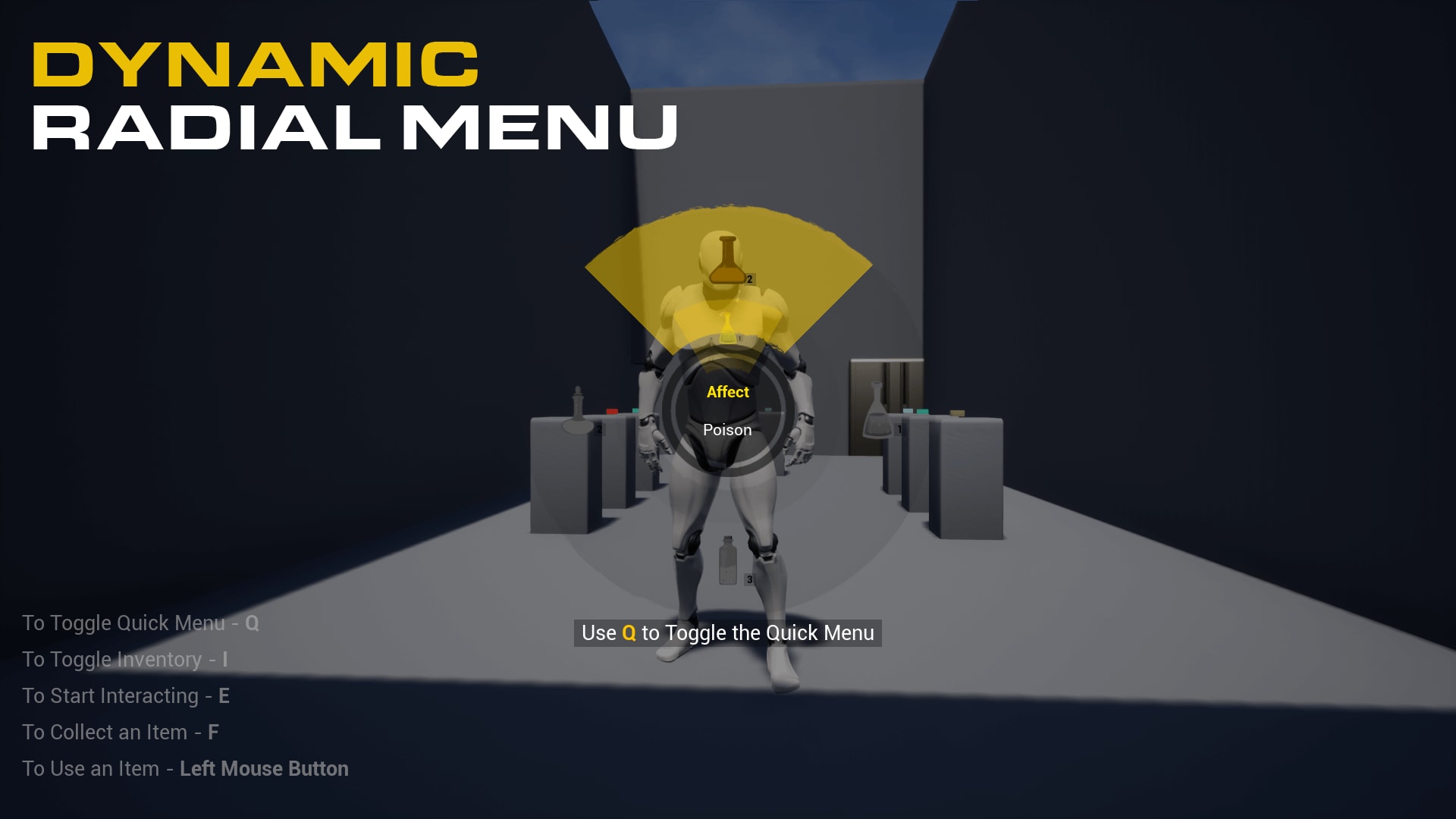 Dynamic Radial Menu in Blueprints - UE Marketplace