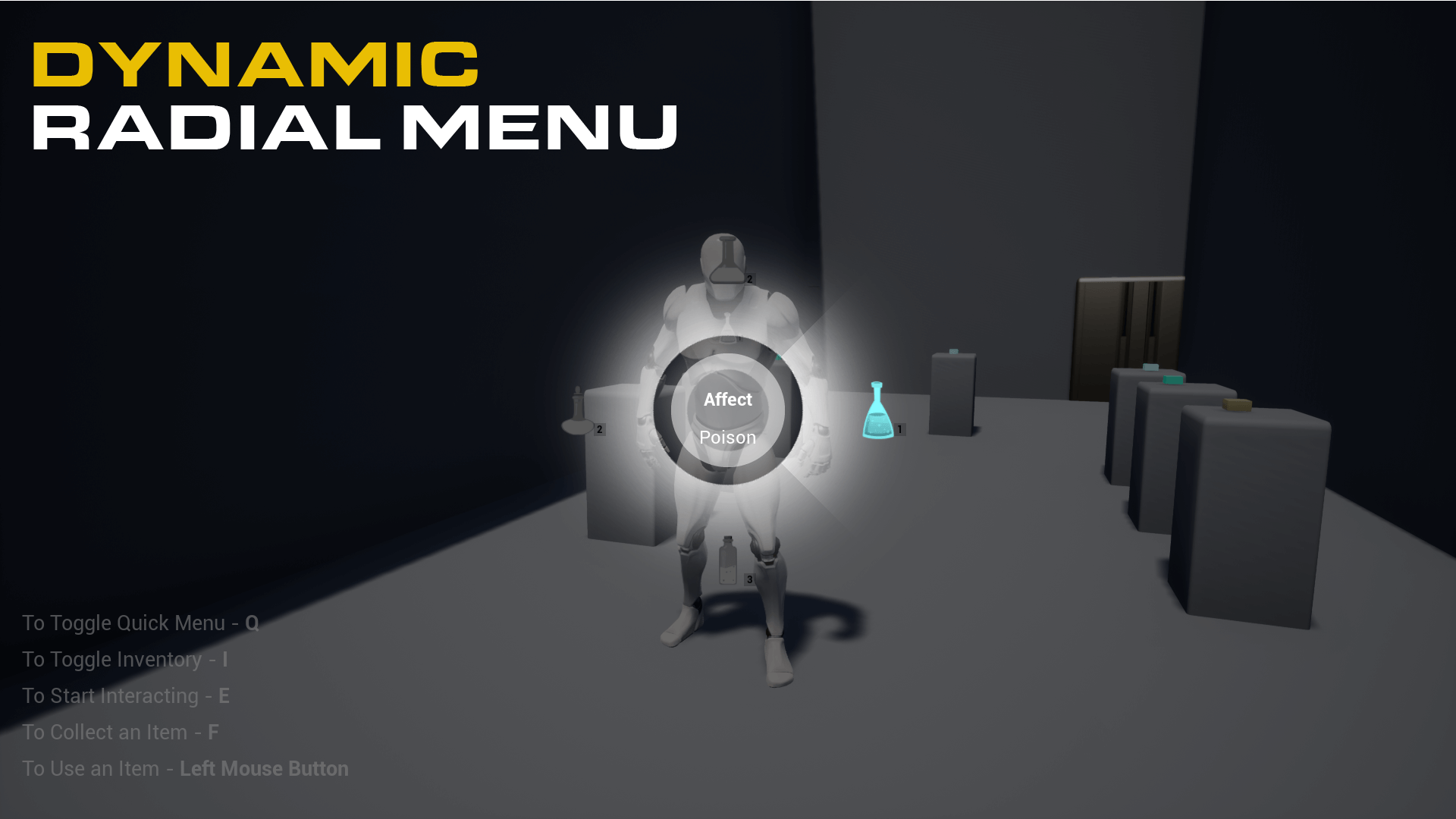 Dynamic Radial Menu in Blueprints - UE Marketplace