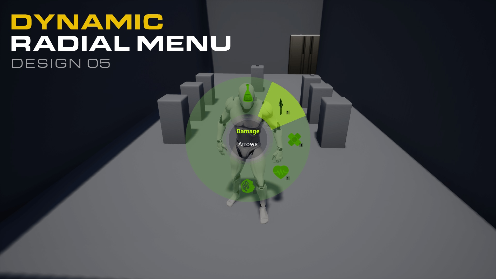 Dynamic Radial Menu in Blueprints - UE Marketplace