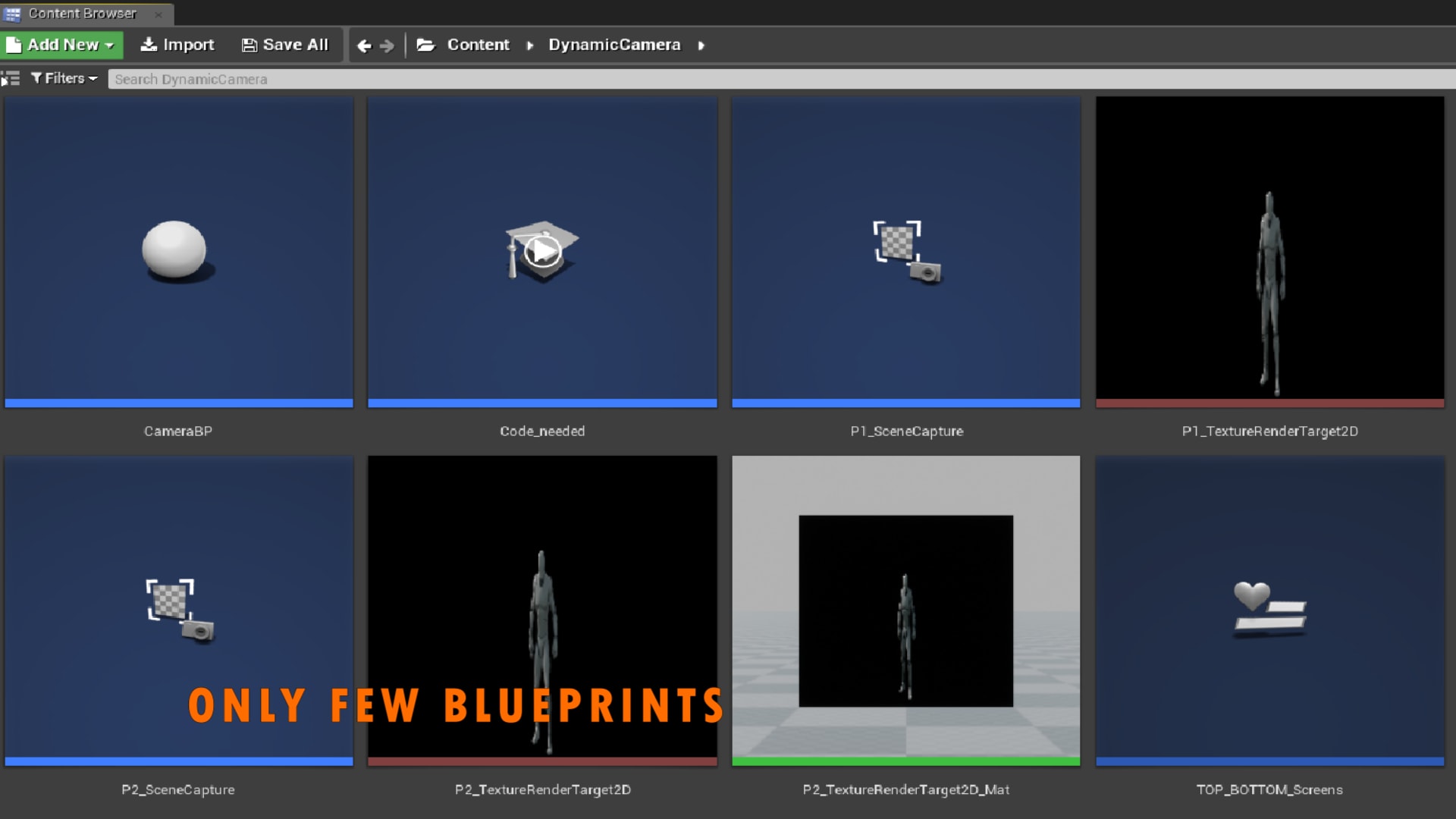 Dynamic Shared Camera in Blueprints - UE Marketplace